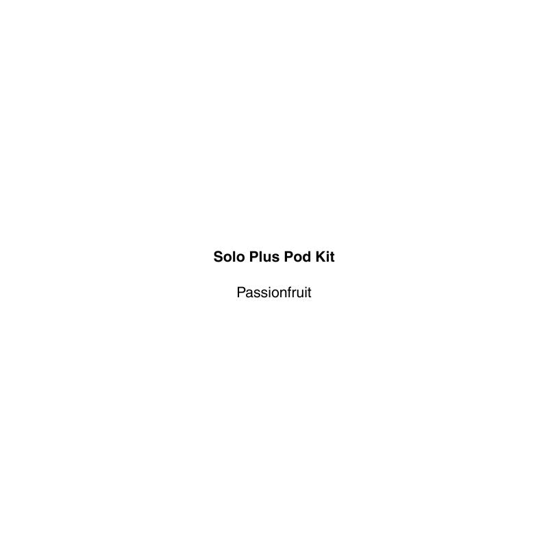 Solo Plus Pod Kit (Pod + Device) - VapecloudNZ